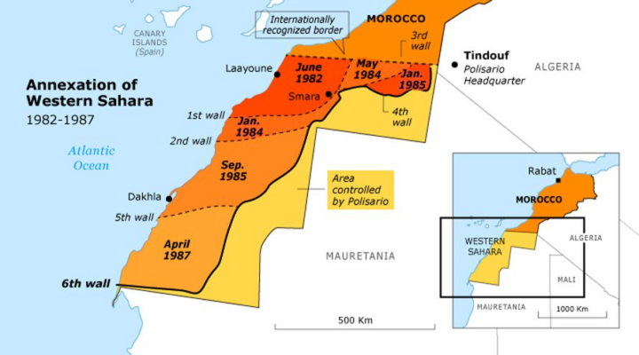Fig 1. Annexation of Western Sahara by Morocco (1982/1987) via https ...